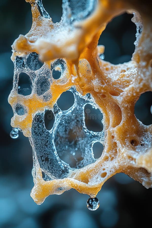 Droplet-like Patterns Mimic the Flow of Thick Organic Substances ...