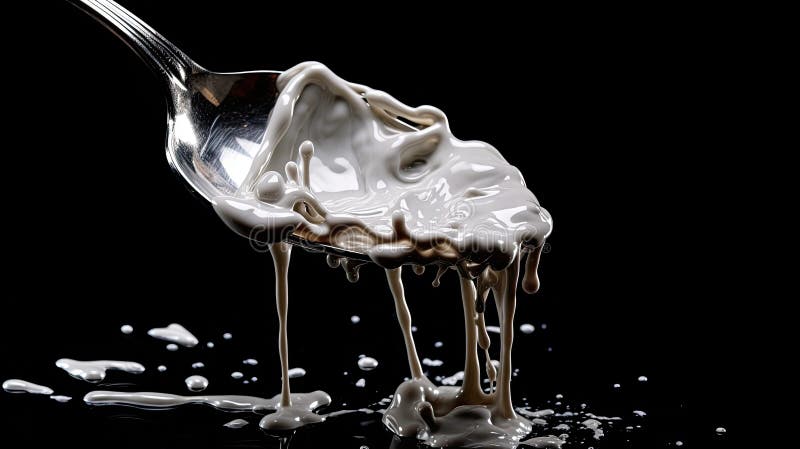 Droplets melting silver stock illustration. Illustration of liquid ...