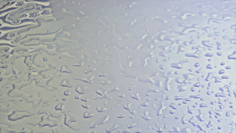 Droplets of Spring Water on a Clean Surface. Stock Image - Image of ...
