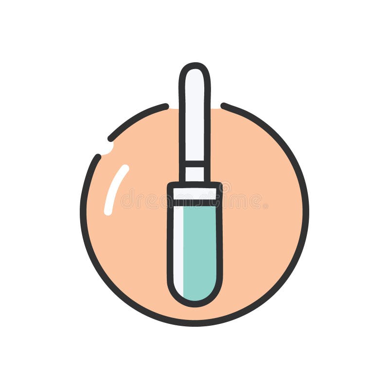 Dropper Bottle Icon. Dropper Bottle Icon with a Single Drop ...