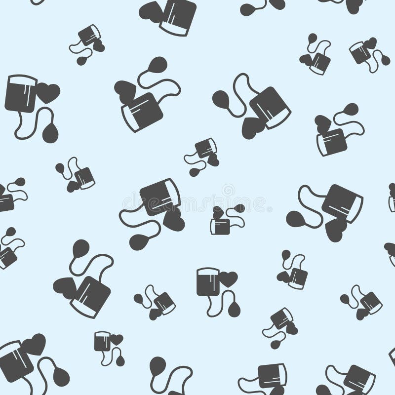 Dropper with Heart and Drop of Blood Solid Seamless Pattern, Charity ...