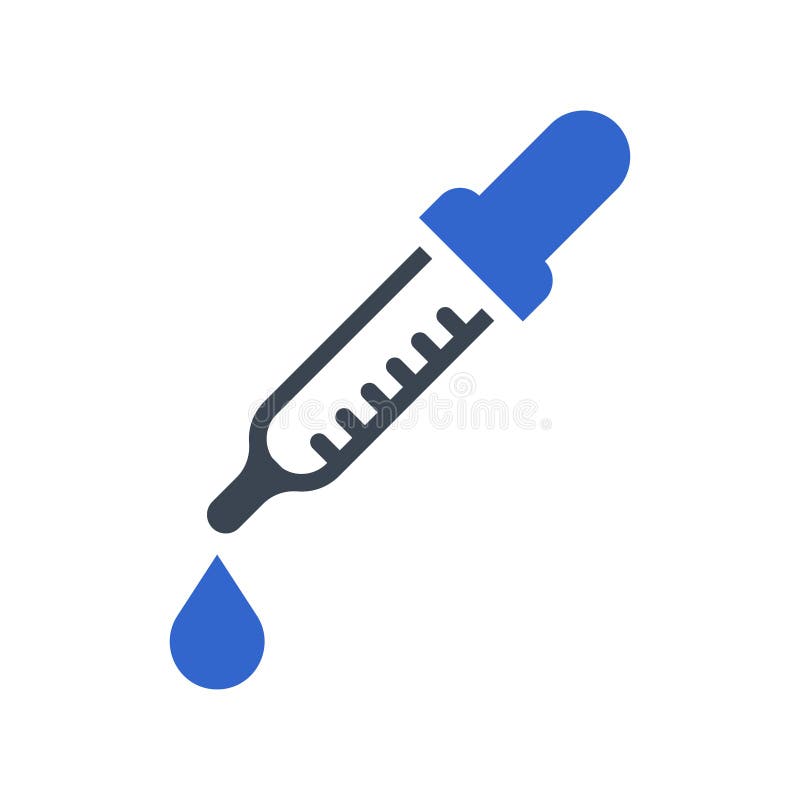 Dropper, liquid icon stock vector. Illustration of icon - 188064159