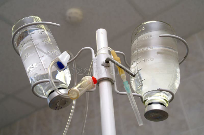 The Dropper for Intravenous Injection Stock Photo - Image of human ...