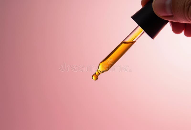 Dropping Liquid into Container, AI-generated Stock Illustration ...