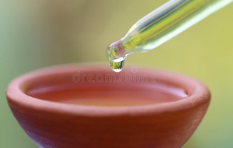 Dropper with pottery stock photo. Image of homeopathy - 36082108
