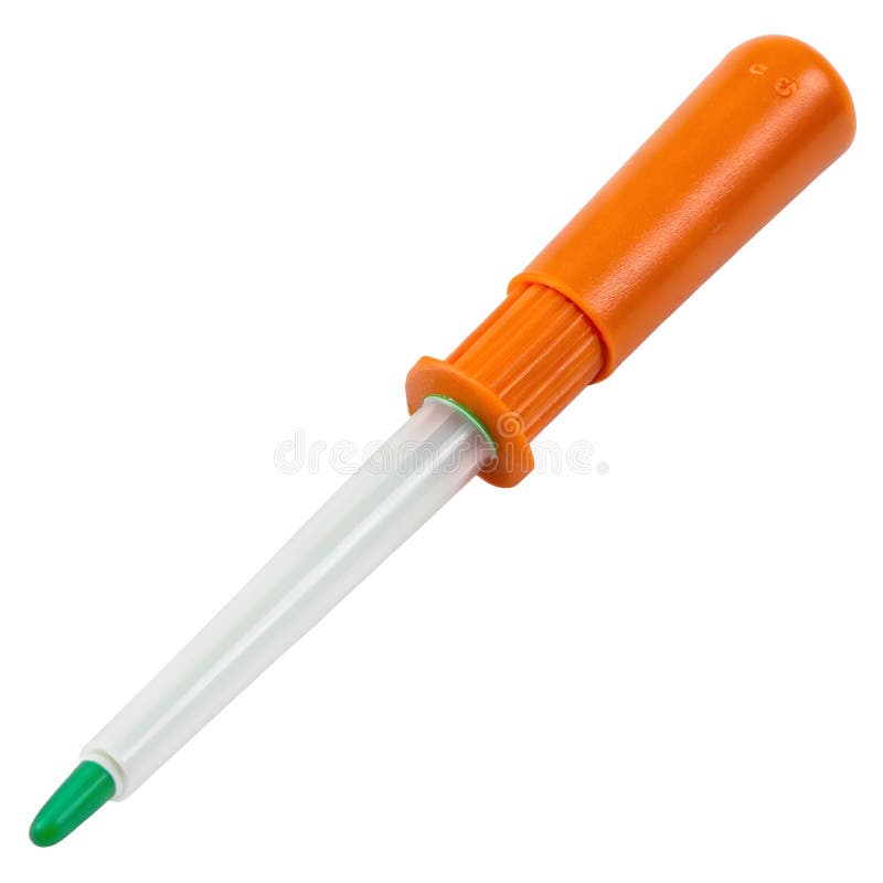 Dropper Tool with Orange Handle and Green Tip â€ Precision Tool for ...
