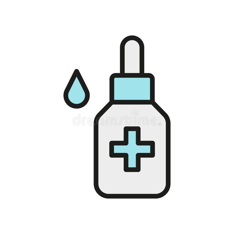 Dropping Bottle Icon Designed with a Sleek and Minimal Look, Perfect ...
