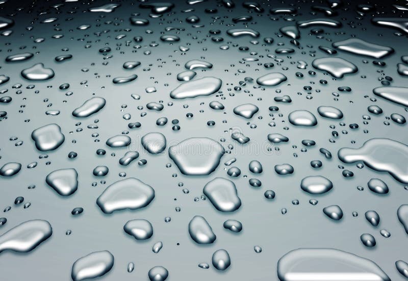 Water Drops Drain Background Stock Photo - Image of metal, rain: 6910742