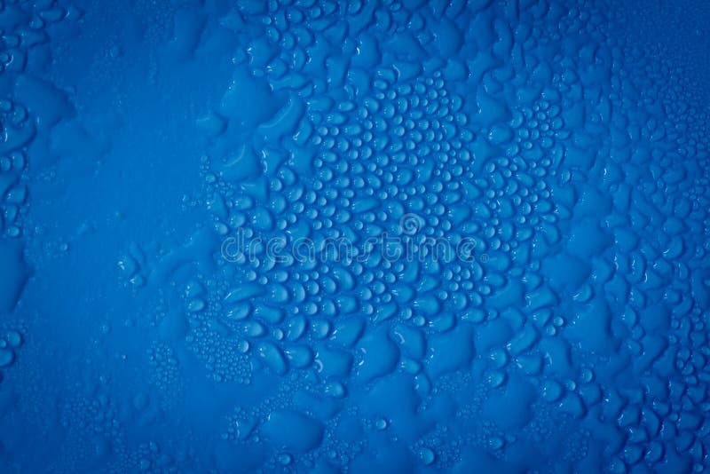 Drops on blue stock image. Image of abstract, background - 40678291