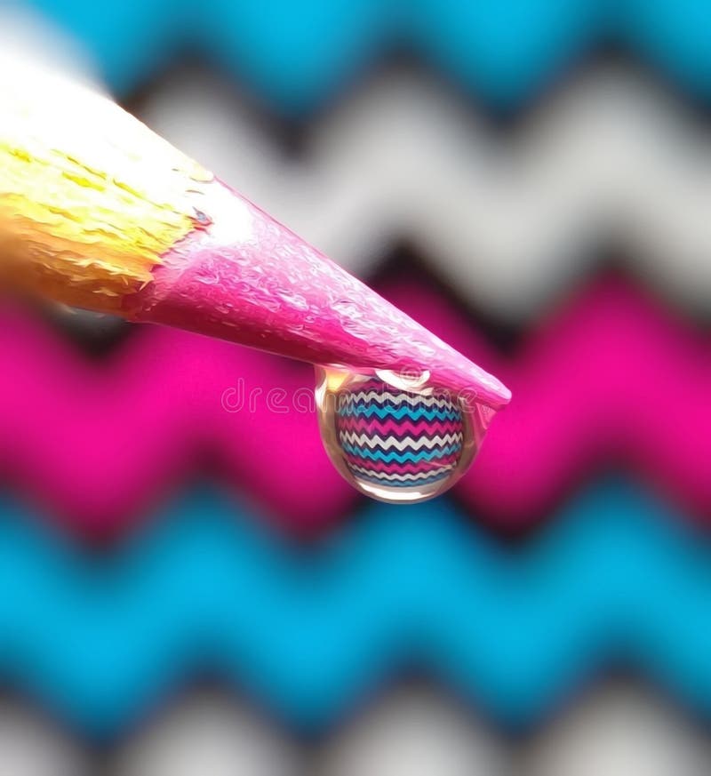 Drops of colour stock photo. Image of pencil, colour - 138325662