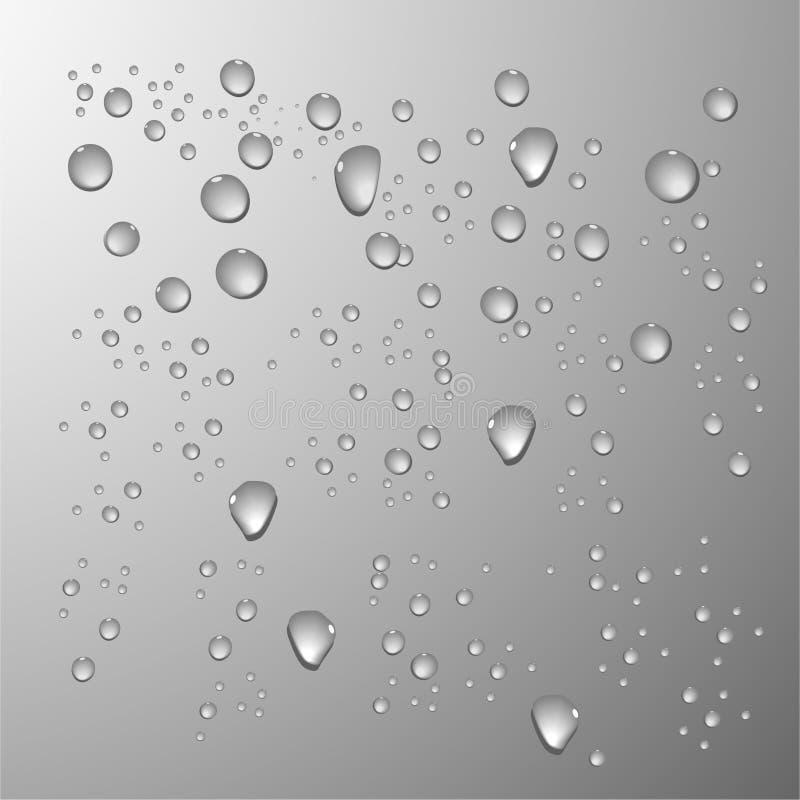 Drops of Cool Realistic Vector Stock Vector - Illustration of health ...