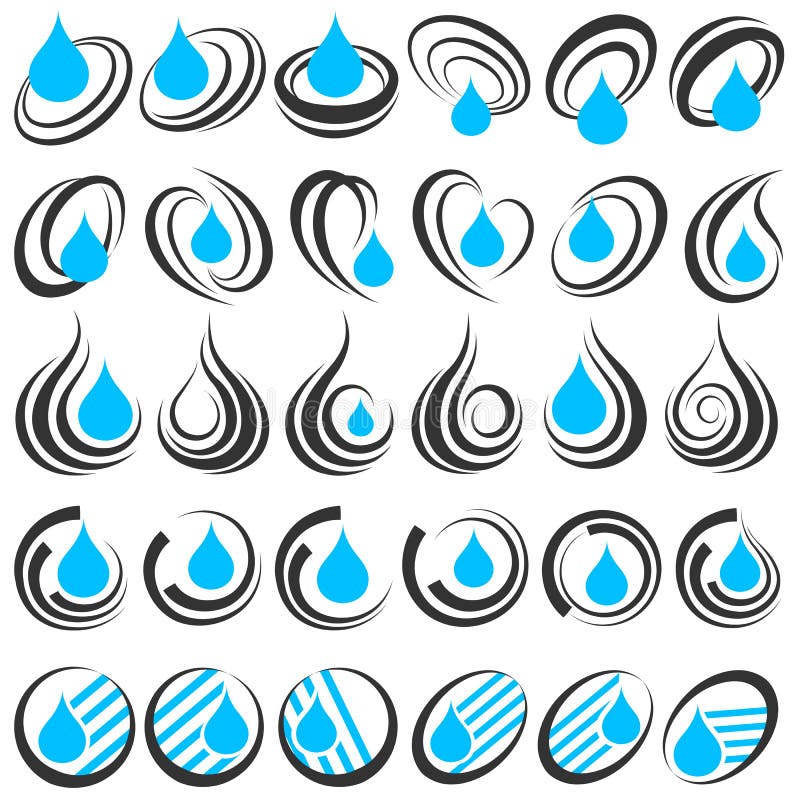 Design elements stock vector. Illustration of nature, decorative - 5299505