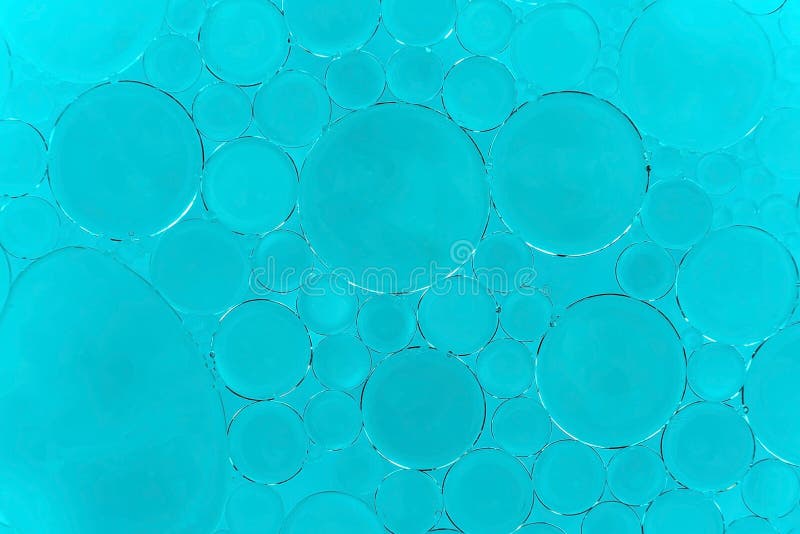 Drops of Fat in Water. Bubbles of Fat Close Up Stock Image - Image of ...