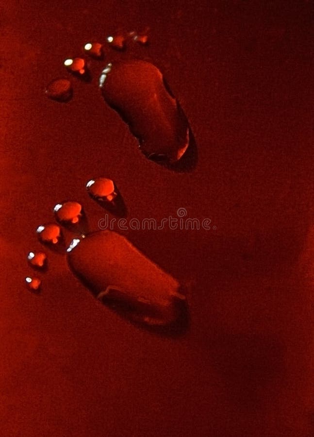 Drops of Feet stock photo. Image of human, colour, drops - 31003272