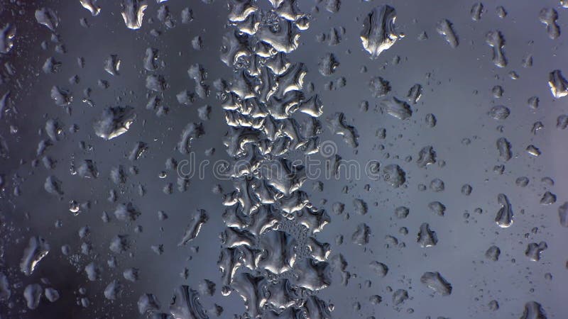 Drops on glass stock footage. Video of rainy, drop, texture - 50872102