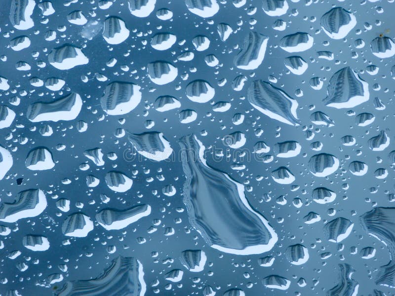 Water Drops on glass stock photo. Image of abstract - 103329468