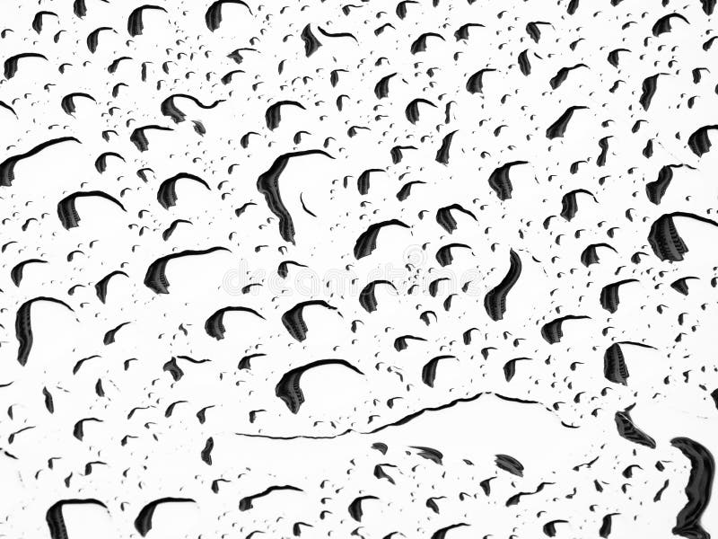 Water Drops on glass stock photo. Image of abstract - 103329468