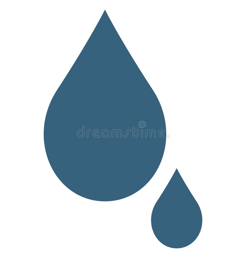 Drops Glyph Vector Icon Special Signs and Symbols Stock Vector ...