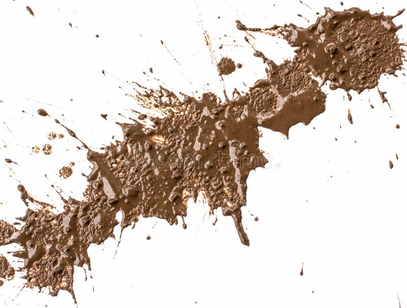 Drops of mud sprayed stock image. Image of splashing - 55977981