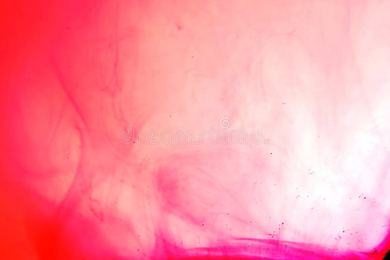 Drops of Paint in the Water Randomly Flowing in Different Colors Stock ...