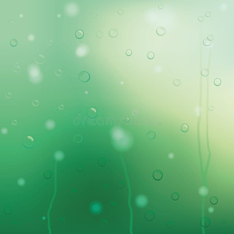 Drops of rain on windows stock vector. Illustration of flow - 30302019