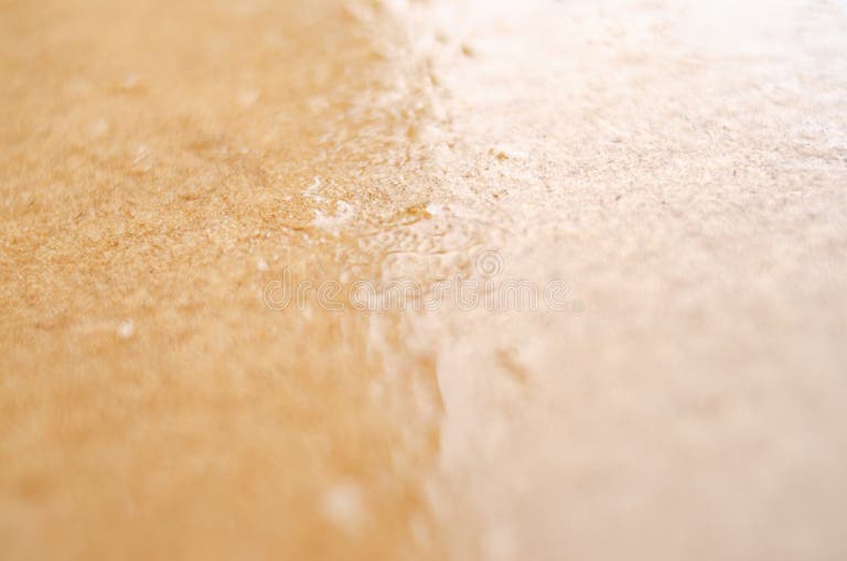 Drops of Water on Cardboard. Macro Water on a Cardboard Box. Cardboard ...