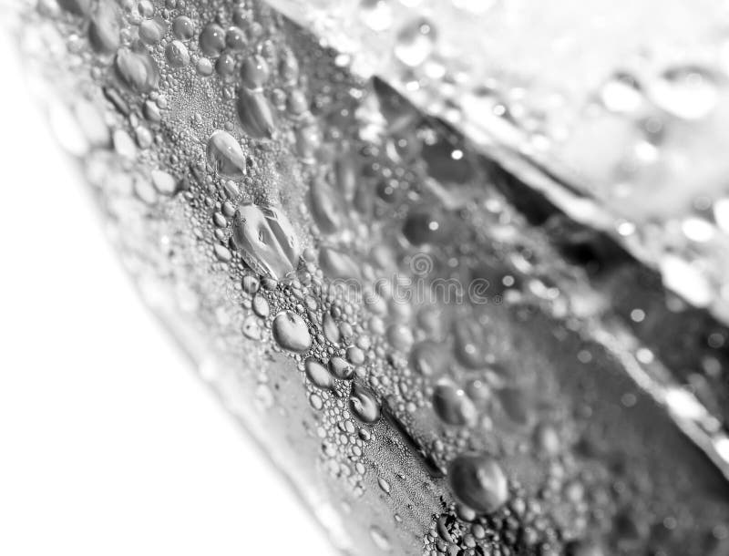 Drops of Water on Glass Texture Stock Photo - Image of focus, abstract ...