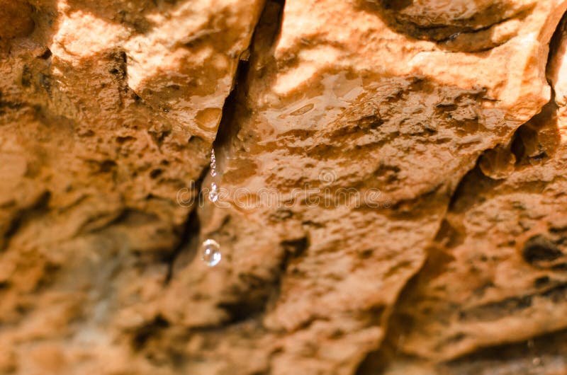 Drops of Water on the Rocks Stock Image - Image of white, concept: 42545747