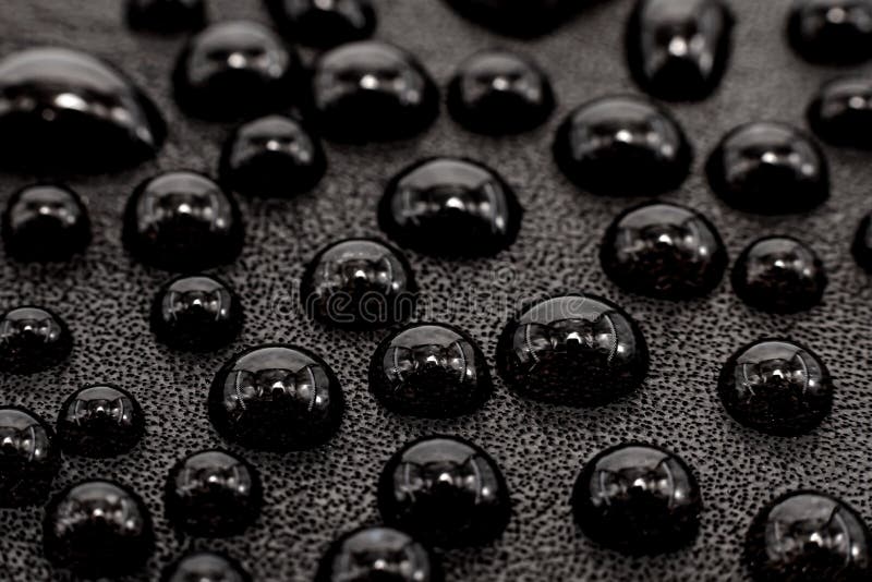 Drops of Water on Textiles. Waterproof Fabric with Drops on the Surface ...