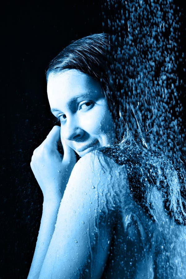 Drops wet stock image. Image of close, clean, relaxation - 5065967