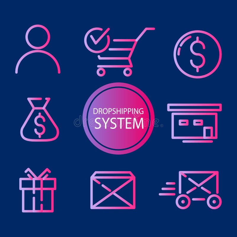 Dropshipping Business Stock Illustrations – 290 Dropshipping Business ...