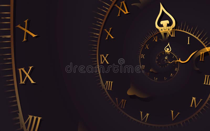 Droste Effect Background. Abstract Design for Concepts Related To Time ...