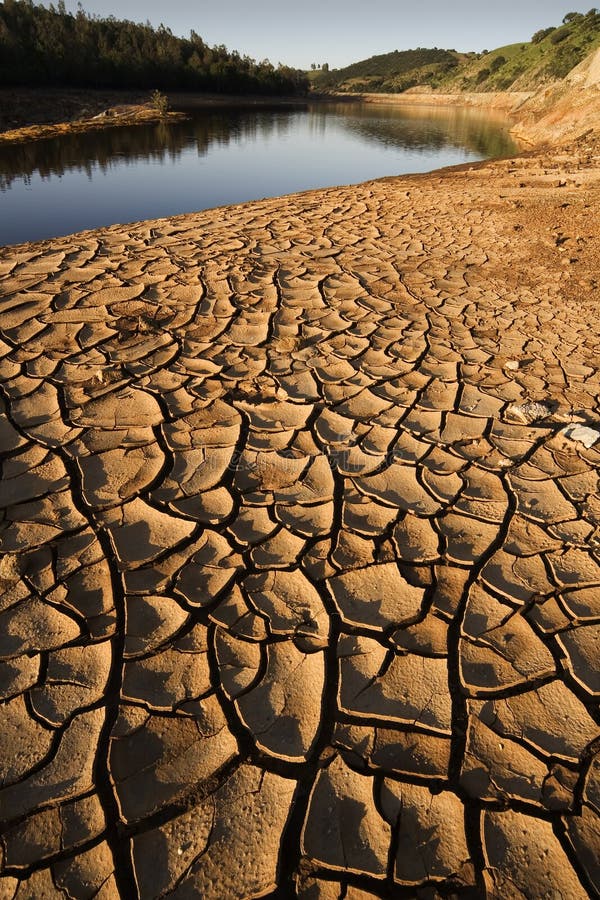 Reflecting on Drought stock photo. Image of drought, water - 2115162