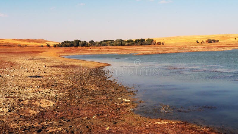 Drought in Continental Climate, Decrease in Water Levels, Consequences ...