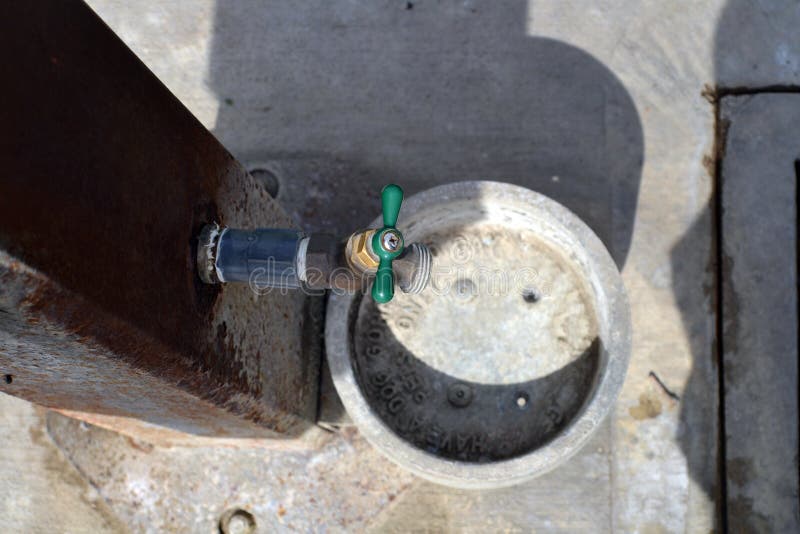 Drought stock photo. Image of bowl, metal, stark, water - 39349088