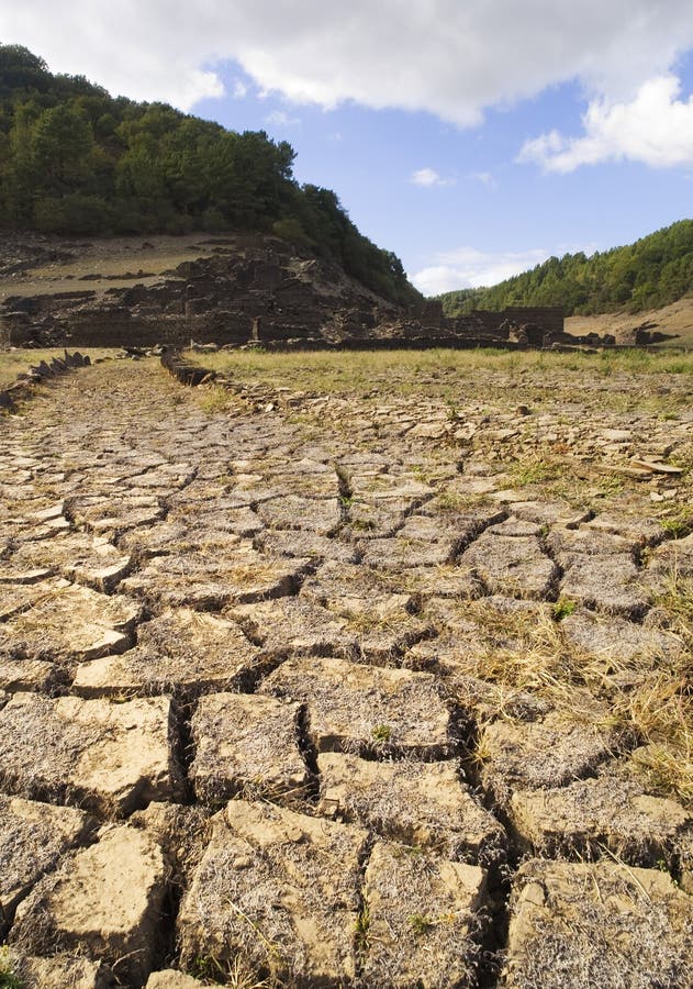 Drought land stock image. Image of mire, drain, backdrop - 28933763