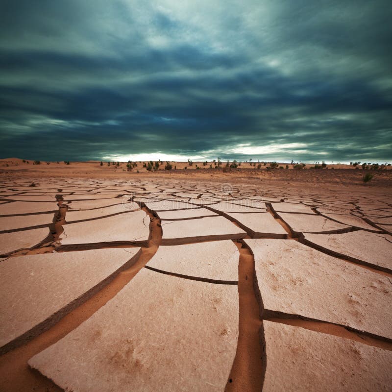 Drought land in Gobi stock photo. Image of desert, dust - 54167354