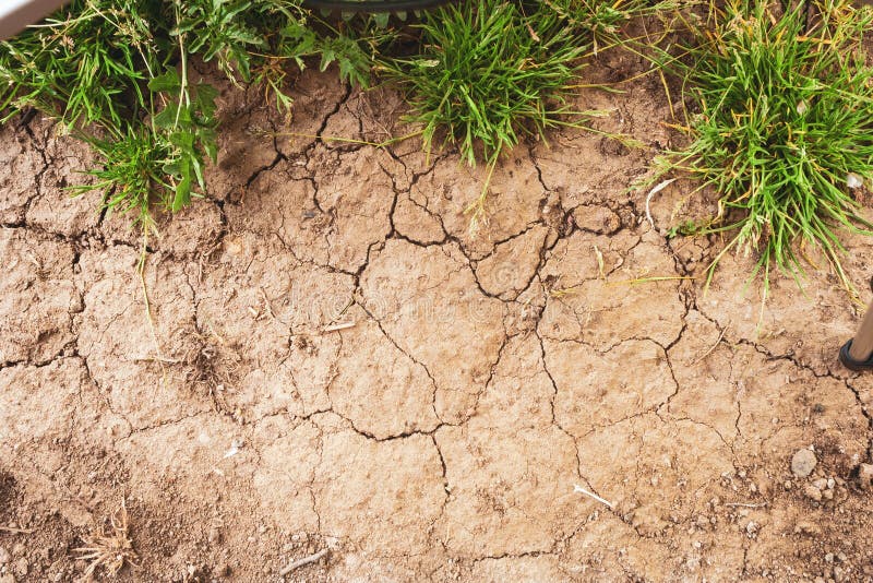 Drought and No Rainfall Concept. Global Warming. Cracked Earth ...