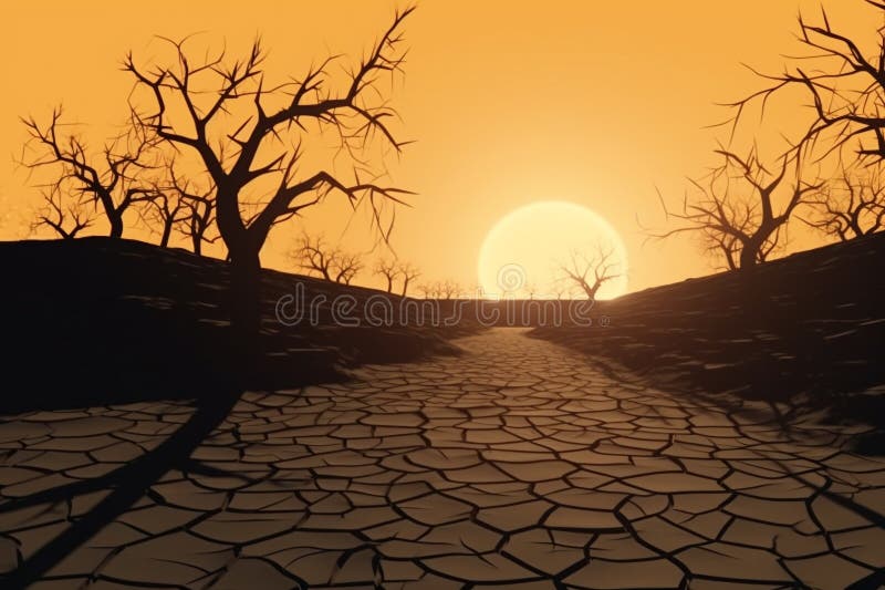 Drought, the Problem of the Future of the Planet, Water Scarcity, Heat ...