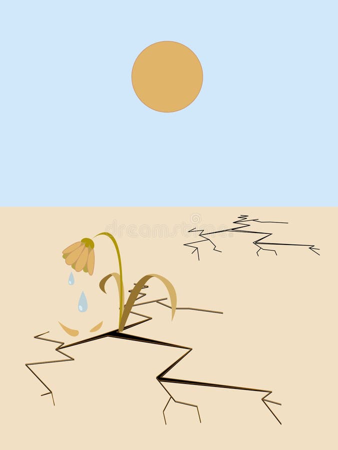 Parched Flower Stock Illustrations – 16 Parched Flower Stock ...