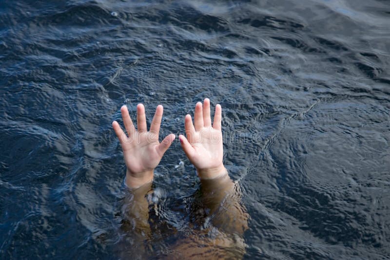Drowning hands reaching stock photo. Image of hands, water - 3274114