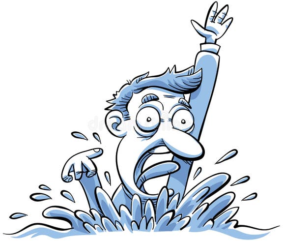 Cartoon Drowning Stock Illustrations – 1,702 Cartoon Drowning Stock ...