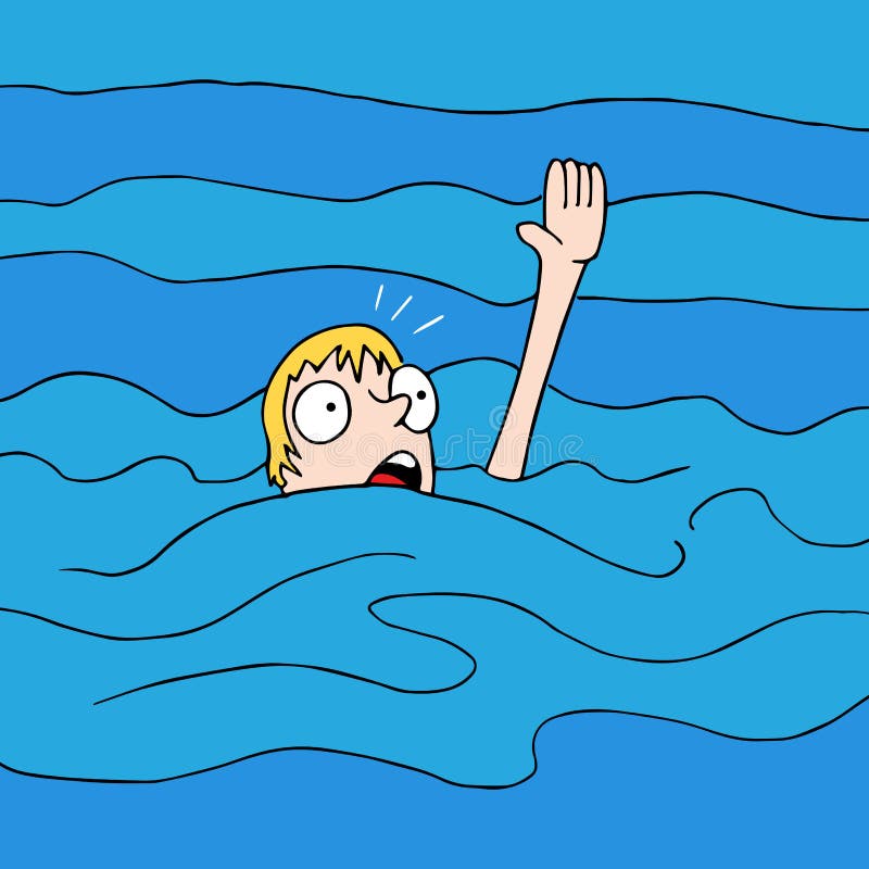 Character Drowning Stock Illustrations – 835 Character Drowning Stock ...