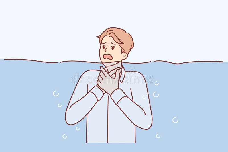 Man Suffocating Stock Illustrations 74 Man Suffocating Stock Illustrations Vectors And Clipart