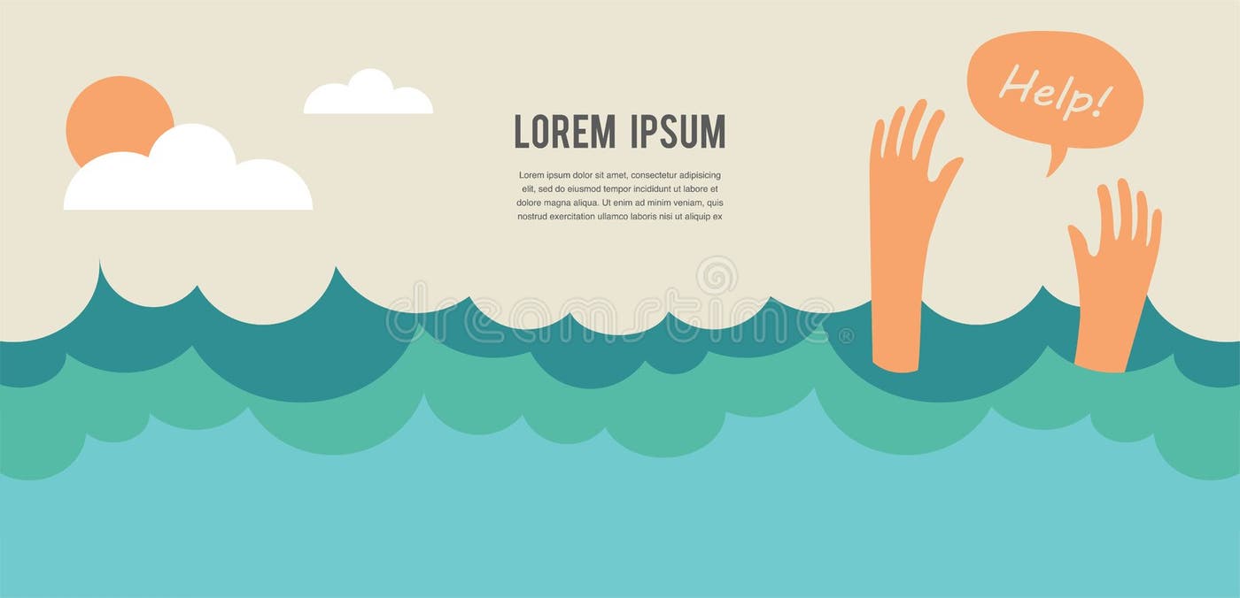 Drowning Stock Illustrations – 7,438 Drowning Stock Illustrations ...