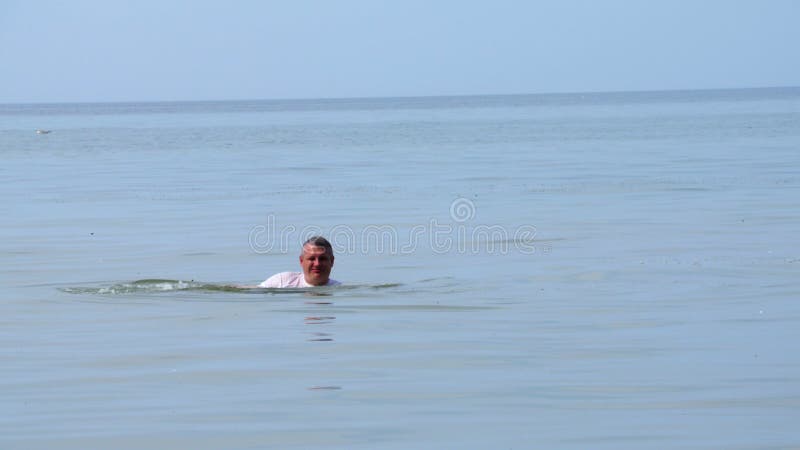 Drowning Victim Needing Help, Asking for Help Stock Footage - Video of ...