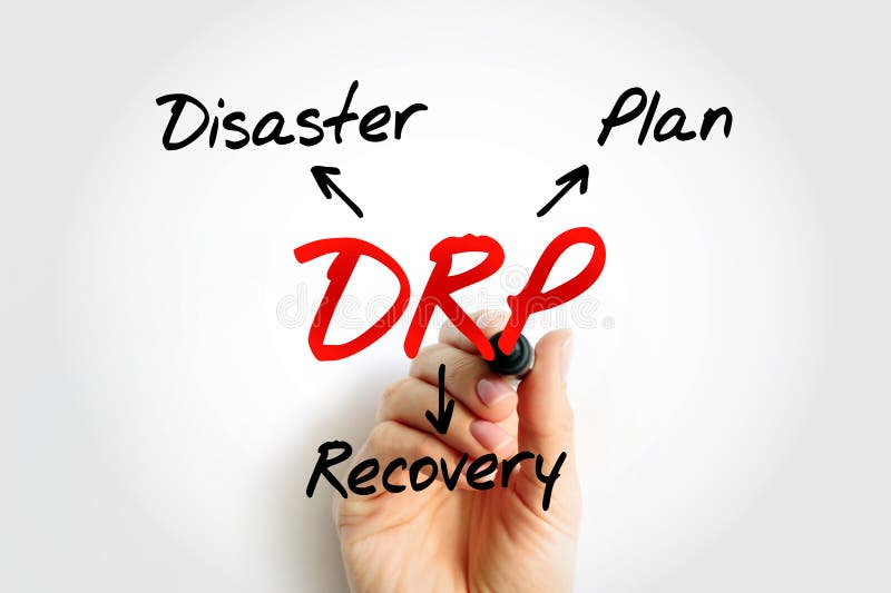 DRP - Disaster Recovery Plan Acronym, Business Concept Background Stock ...