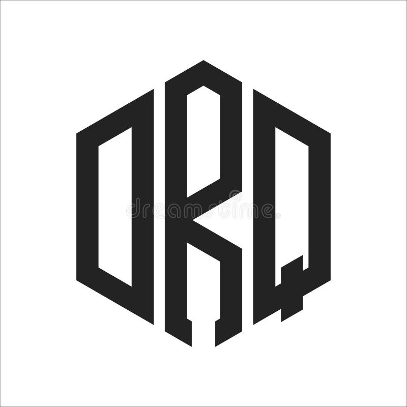 DRQ Logo Design. Initial Letter DRQ Monogram Logo Using Hexagon Shape ...