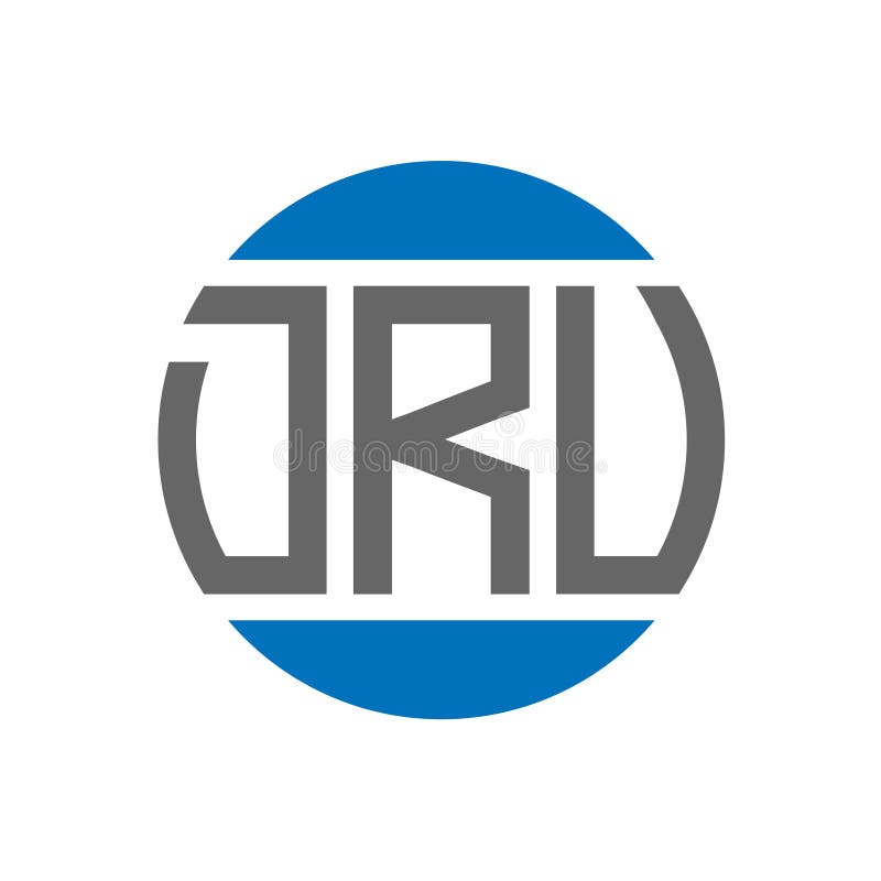 DRU Letter Logo Design on White Background. DRU Creative Initials ...