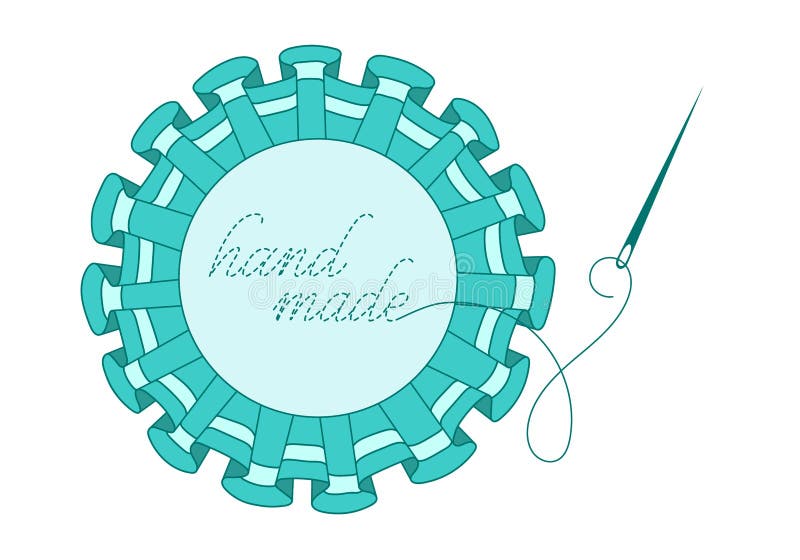 Needle Thread Frame Stock Illustrations – 2,200 Needle Thread Frame ...